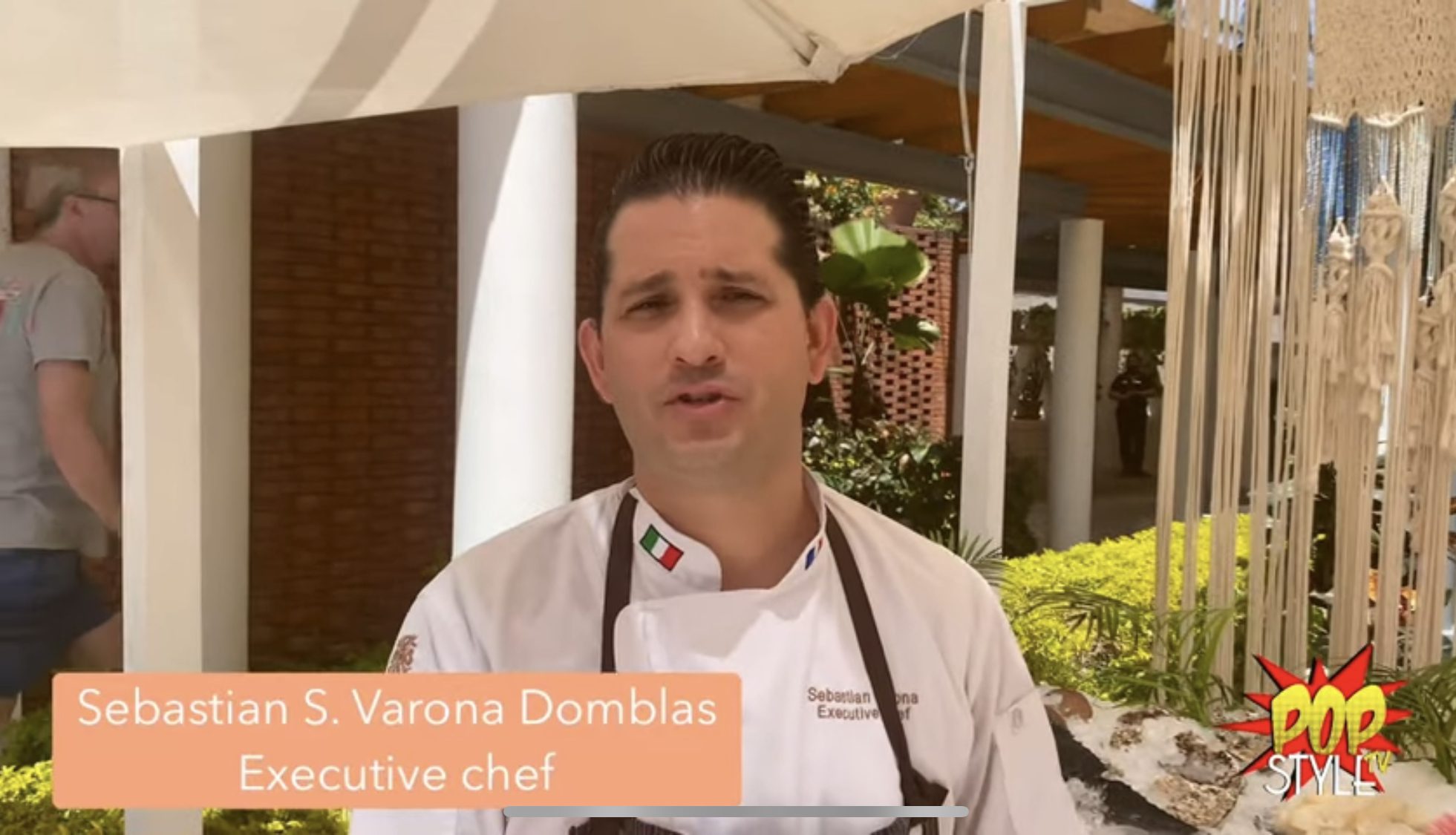 Executive Chef Sebastian S. Varona Domblas - POP STYLE TV