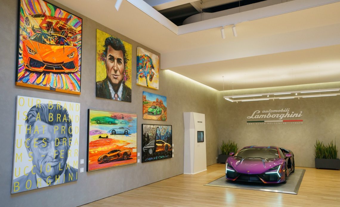 Lamborghini Lounge NYC Presents 'Lamborghini: 60 Years of Artistry in ...